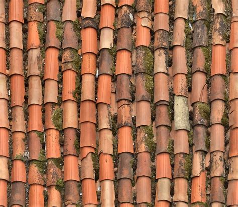 2000xnanmm Ceramic Roof Tiles Seamless Texture For Architectural