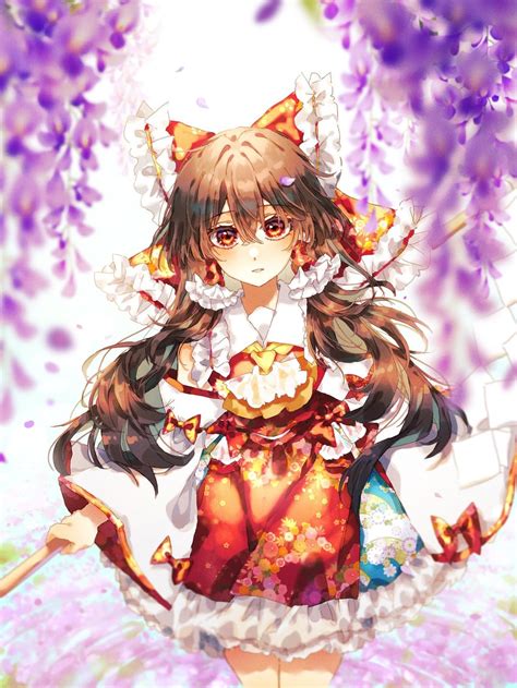 Hakurei Reimu Touhou Drawn By Tsuyuji Shigure Danbooru