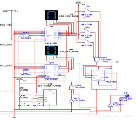 基于multisim三路抢答器的设计与仿真三人抢答器的设计和仿真 Csdn博客