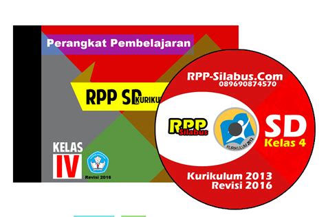 Jual RPP Kelas SD Kurikulum Revisi Kelas Bimbel