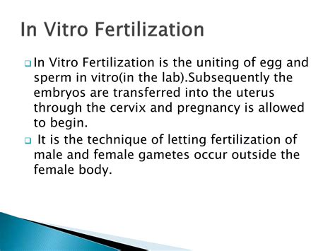 Artificial Reproductive Technology Pptx