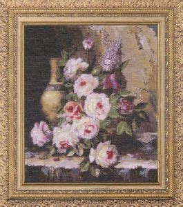 гн-003 Мраморные розы Золотое руно Mosaic Wall Art, Mosaic Tiles ...