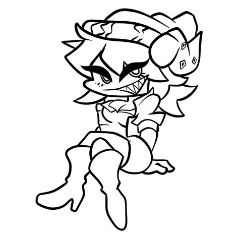 Friday Night Funkin Drawings Sketchok Easy Drawing Guides