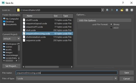 Save Edits In The USD Layer Editor