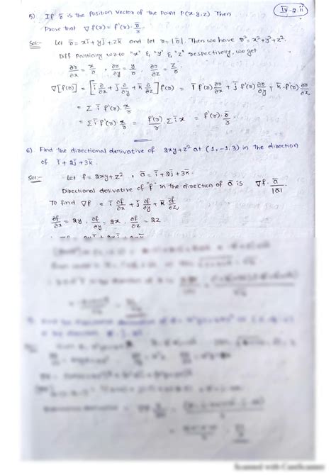 Solution Vector Differentiation And Vector Identities Studypool