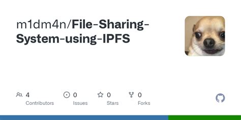 Github M1dm4nfile Sharing System Using Ipfs