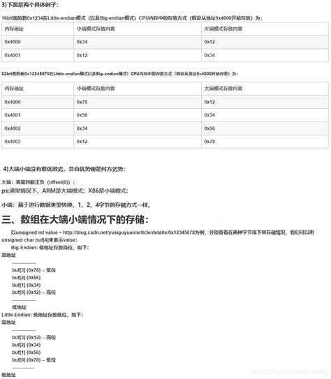大小端、网络字节序、lsb，msb的事 网络字节序 lsb csdn博客
