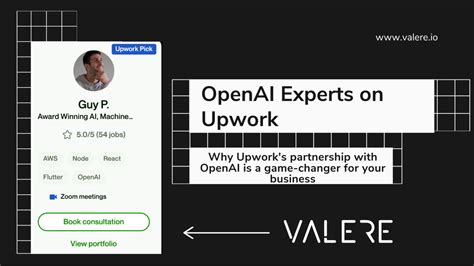 Openai Experts On Upwork Your Ticket To Cutting Edge Ai Solutions