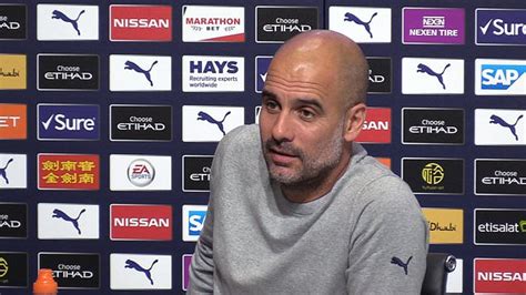 Watch Man City V Wolves Pep Guardiola Preview Press Conference