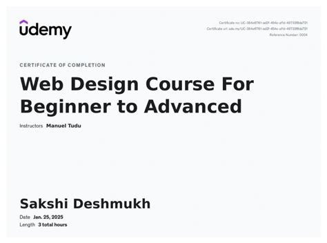 Webdesign Learningneverstops Udemy Skilldevelopment Sakshi Deshmukh