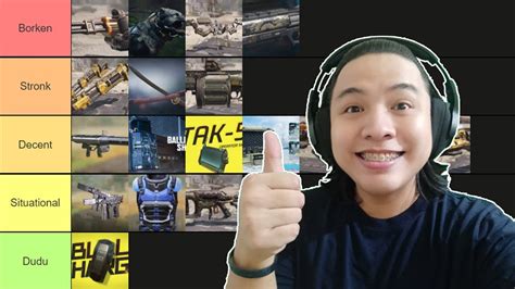 CODM Operator Skills Tier List YouTube