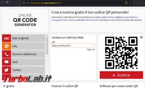 Come Generare Un Qr Code Direttamente Online Turbolabit