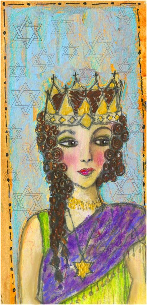 Art Du Jour By Martha Lever Queen Esther