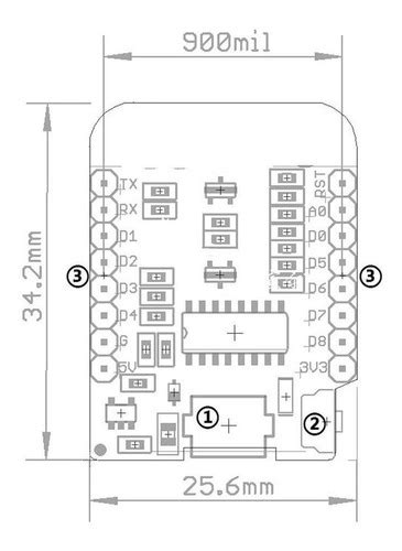 Esp Nodemcu Wemos D Mini V Wifi M Bytes Lua Arduino Mercadolibre