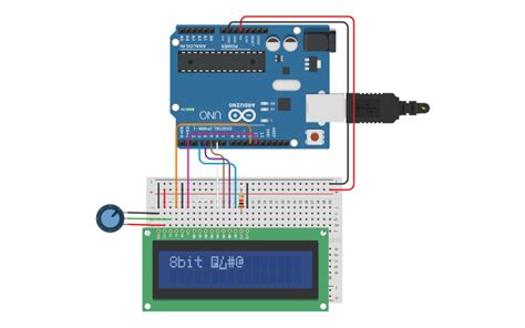 Circuit Design Lcd Display Symbol Tinkercad