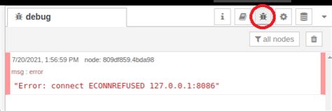 解决 “error Connect Econnrefused“ 在docker 中，使用node Red Contrib Influxdb