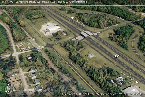 Ncdot U S 70 Improvements Havelock Bypass To East Of Thurman Road
