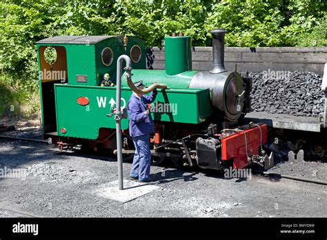 Steam Train Lynton And Barnstaple Narrow Gauge Railway Woody Bay Station