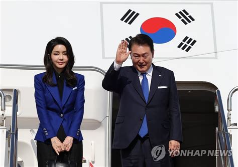 G7 정상회의 마치고 귀국길 오르는 윤석열 대통령 연합뉴스