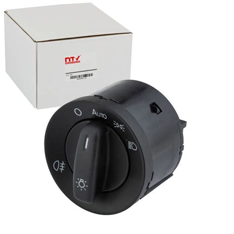 NTY LICHTSCHALTER SCHALTER HAUPTLICHT passend für VW CADDY EOS GOLF JETTA