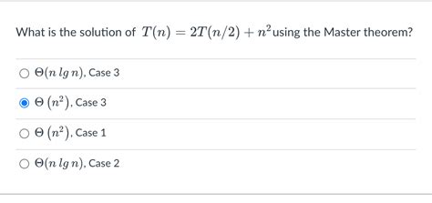 solved what is the solution of t n 2t n 2 n using the