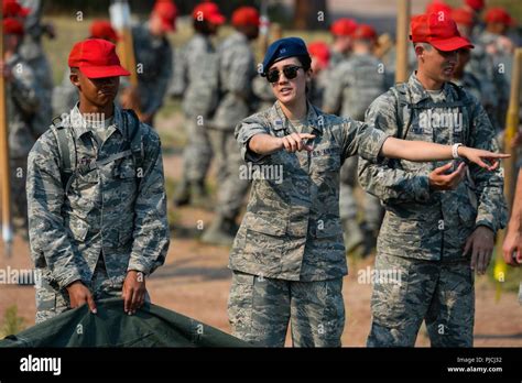 Us Air Force Academy Basic Cadet Trainees March Out To Jacks