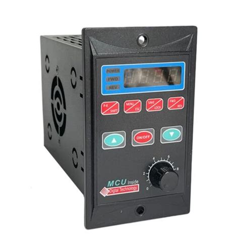 110v 220v Three Phase Variable Frequency Drive Converter Motor Vfd 750w