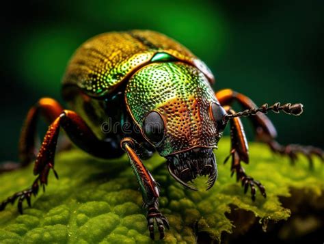 A Weevil Macro Made With Generative Ai Illustration Stock Illustration
