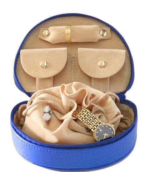Royce New York Leather Mini Jewelry Case Dillards
