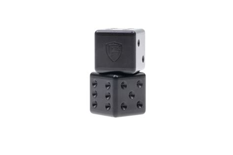 Enhanced Aluminum D6 Dice 2 Pack