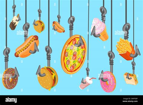 Fast Food Addiction And Harmful Effects Junk Food Danger Unhealthy