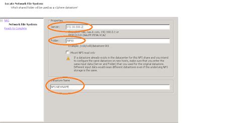 virtualization the future name of nfs datastore within same datacenter
