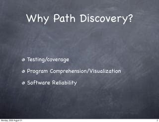 Smalltalk Metaprogramming Supports Probabilistic Program Analysis Ppt