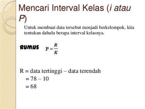 Statistik 2 Mean Median Modus Data Kelompok