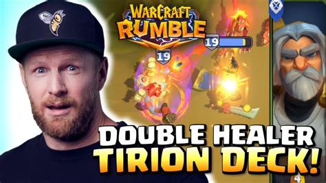 F2P Friendly DOUBLE HEALER Tirion Deck Is INSANE For PVE Warcraft