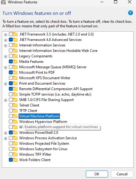 hardware acceleration for the android emulator aehd not working
