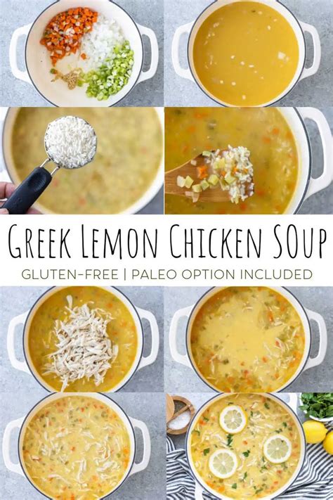 Greek Lemon Chicken Soup Recipe