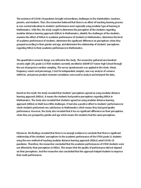 Theoretical Framework Pdf Analysis Of Variance Teachers