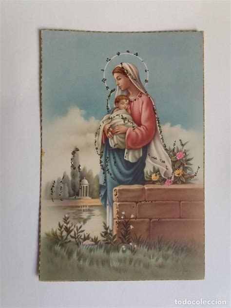 Tarjeta Postal Religiosa 1957 Virgen Ed Comprar Postales