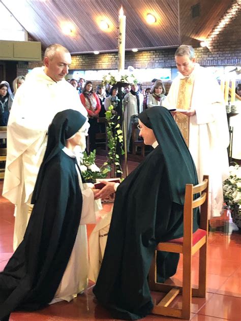 Profesión solemne de Sor Florencia Bancalari en el Monasterio de