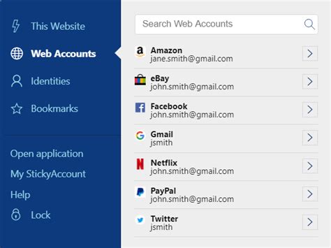 Introducing Sticky Passwords New Browser Extension Menu