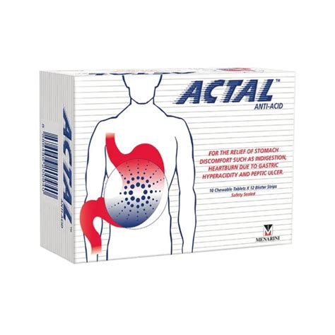 Buy Actal Tablet 120s Uses Dosage Side Effects Instructions