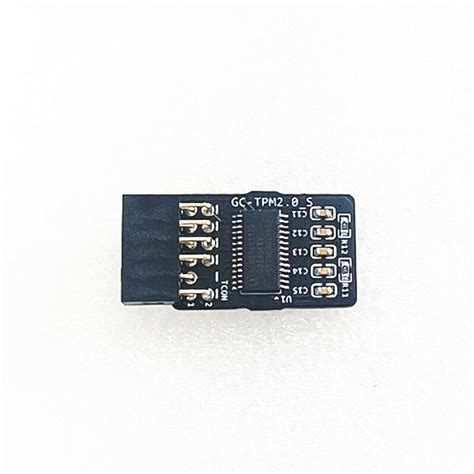 Tpm 2 0 Encryption Security Module Compatible With Remote Card 11 Upgrade Lpc Tpm2 0 Module 12