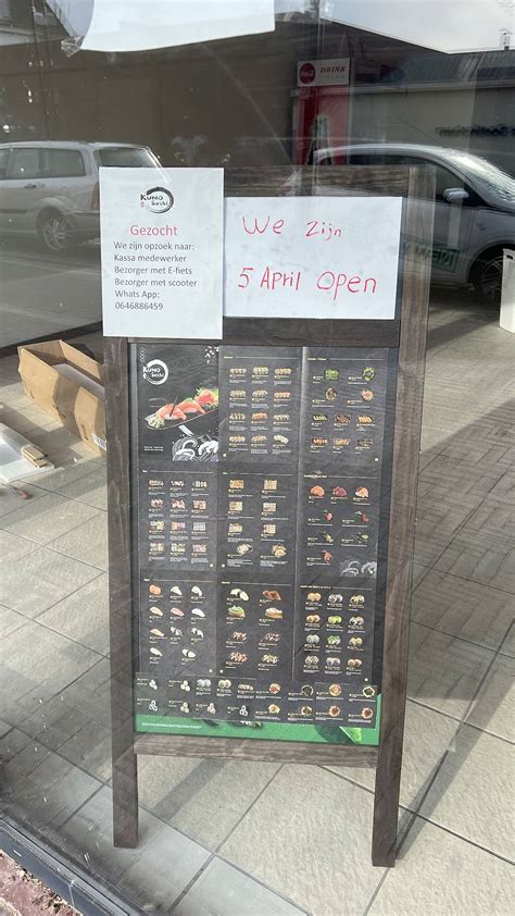 Speisekarte Von Kumo Sushi Asia Doetinchem