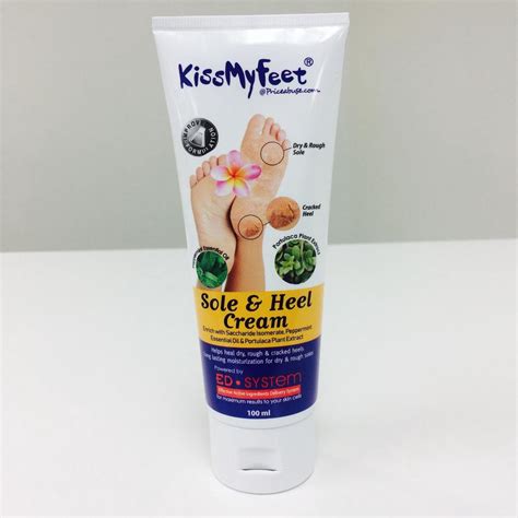 Kiss My Feet Herbal Sole And Heel Cream 100ml Shopee Malaysia