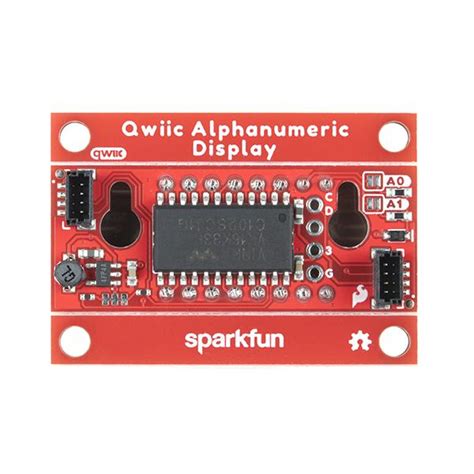 Display Alfanumerico Sparkfun Qwiic Rosa Opencircuit