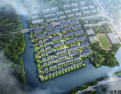 卧龙地产绍兴袍江新区住宅项目公示，主打排屋和洋房好地网