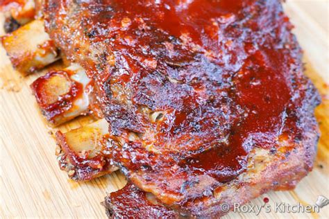 Oven Baked Bbq Pork Ribs Roxys Kitchen