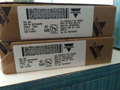 Vishay Mosfet Transistors Irf Series At Rs 50 Piece Integrated