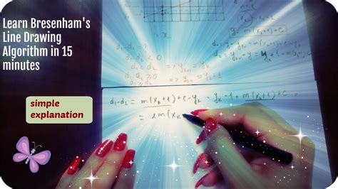 Bresenhams Line Drawing Algorithm Computer Graphics Youtube